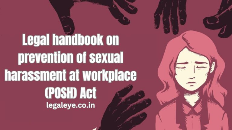 Legal Handbook On Prevention Of Sexual Harassment At Workplace (POSH ...