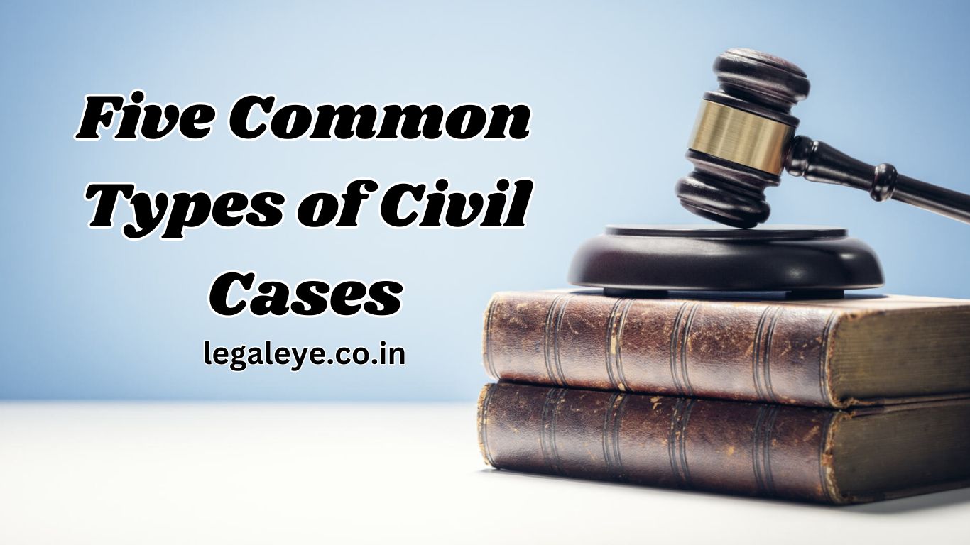 Five Common Types Of Civil Cases-5 Common Types Of Civil Cases