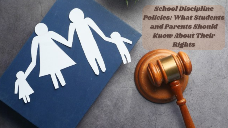 School Discipline Policies: What Students And Parents Should Know About ...