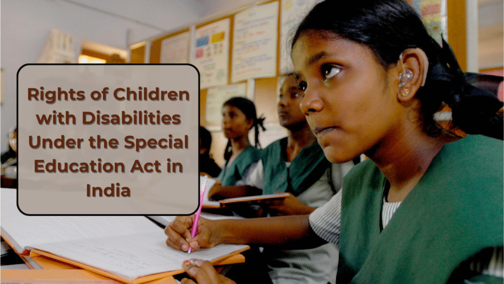 Rights Of Children With Disabilities Under The Special Education Act In ...