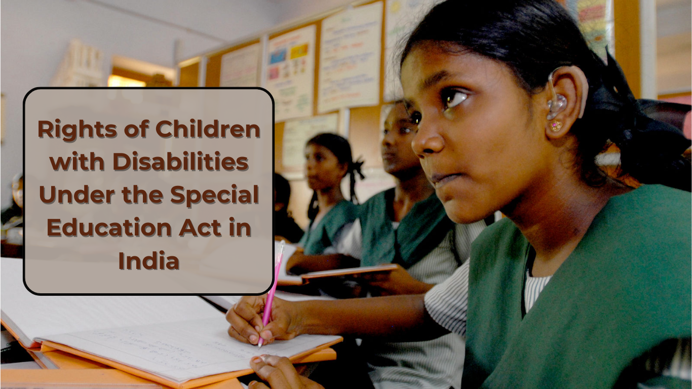 Rights Of Children With Disabilities Under The Special Education Act In ...