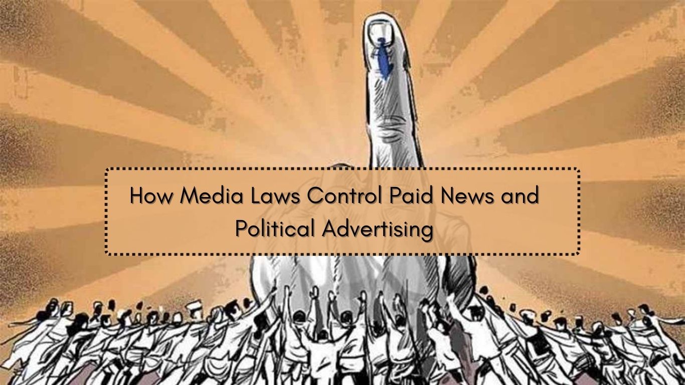 How Media Laws Control Paid News And Political Advertising